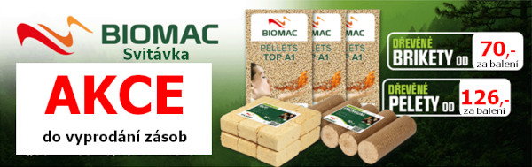 Prodej ekopaliv Biomac | www.flamex.cz | Stavebniny Svitávka, Boskovice ...